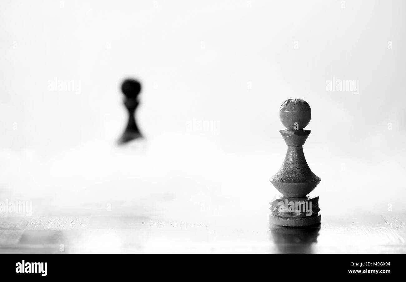 chess piece pawn on board Stock Photo - Alamy