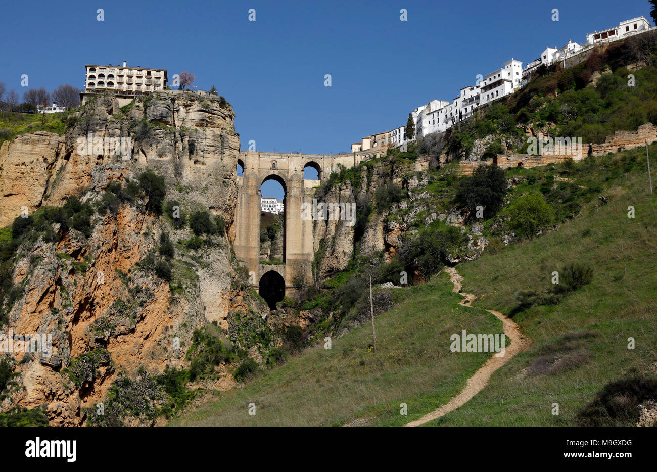 Ronda spain bridge hi-res stock photography and images - Alamy