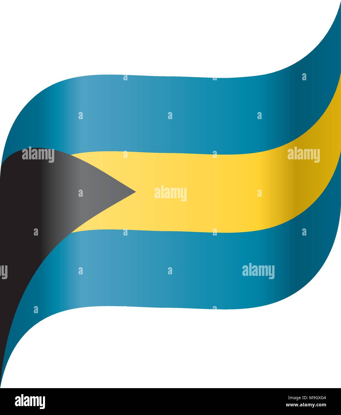 Bahamas flag, vector illustration Stock Vector Image & Art - Alamy