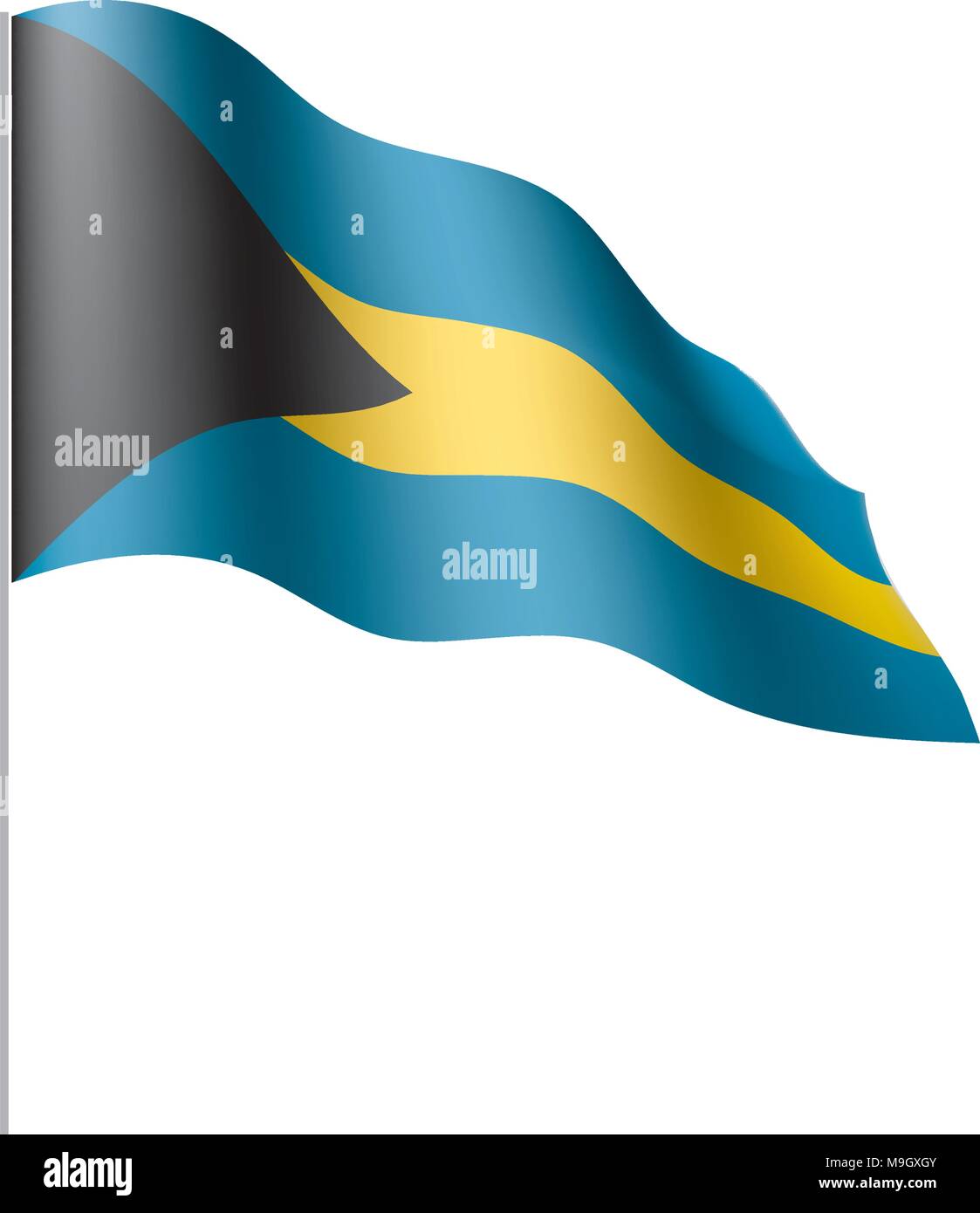 Bahamas flag, vector illustration Stock Vector Image & Art - Alamy