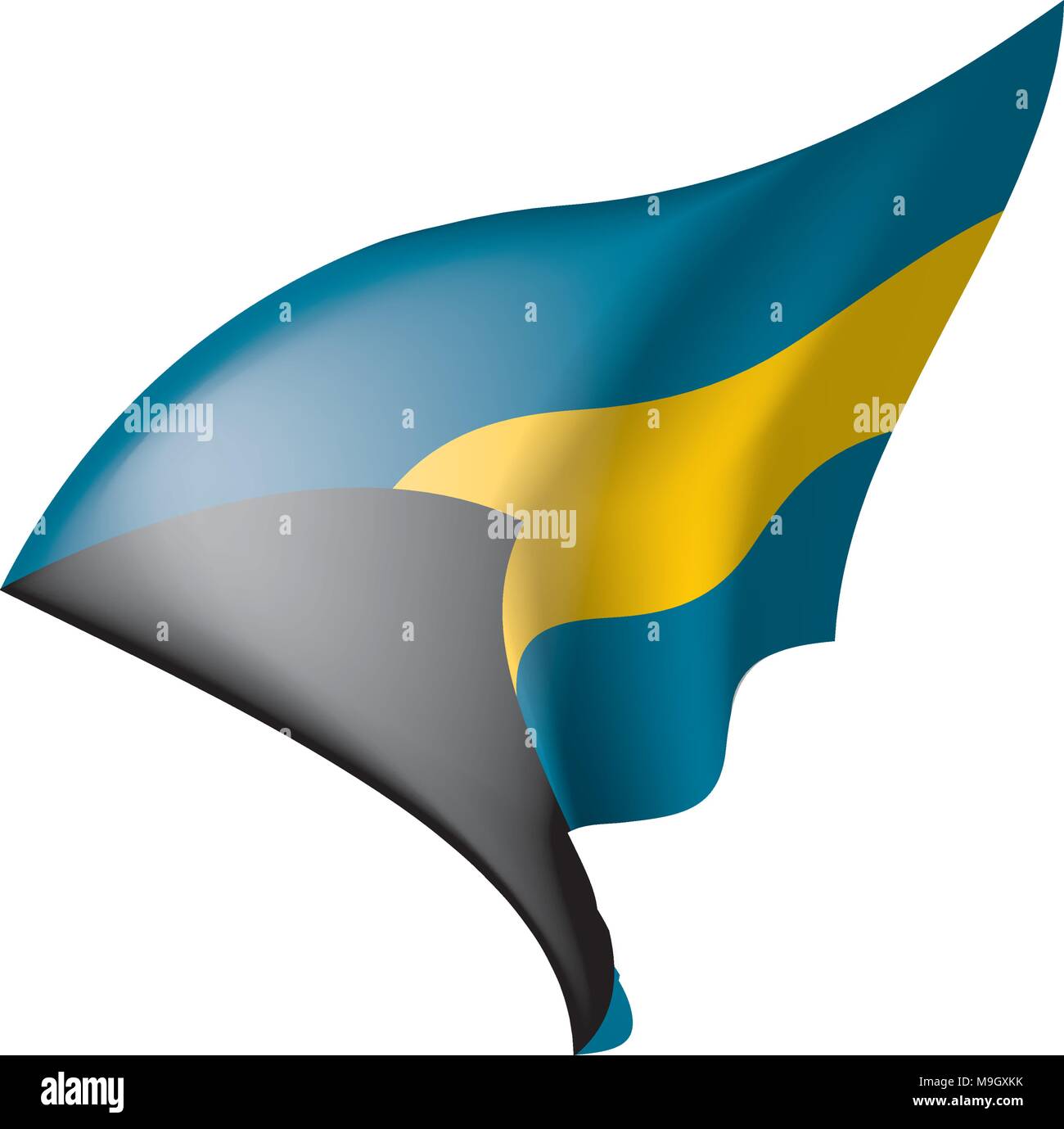 Bahamas flag, vector illustration Stock Vector Image & Art - Alamy