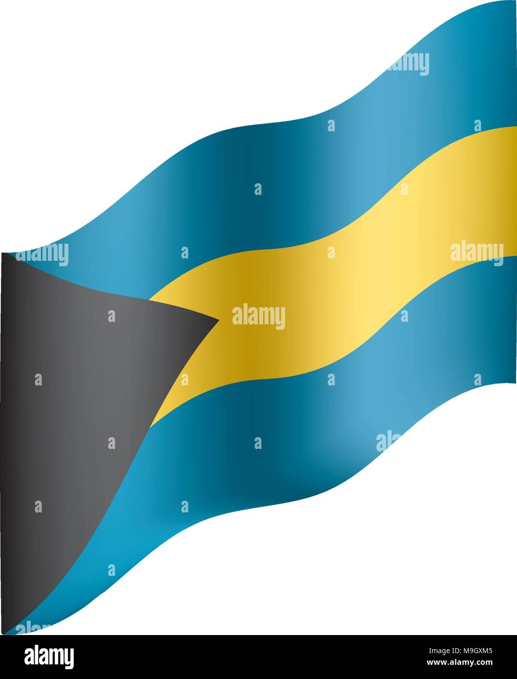 Bahamas flag, vector illustration Stock Vector Image & Art - Alamy