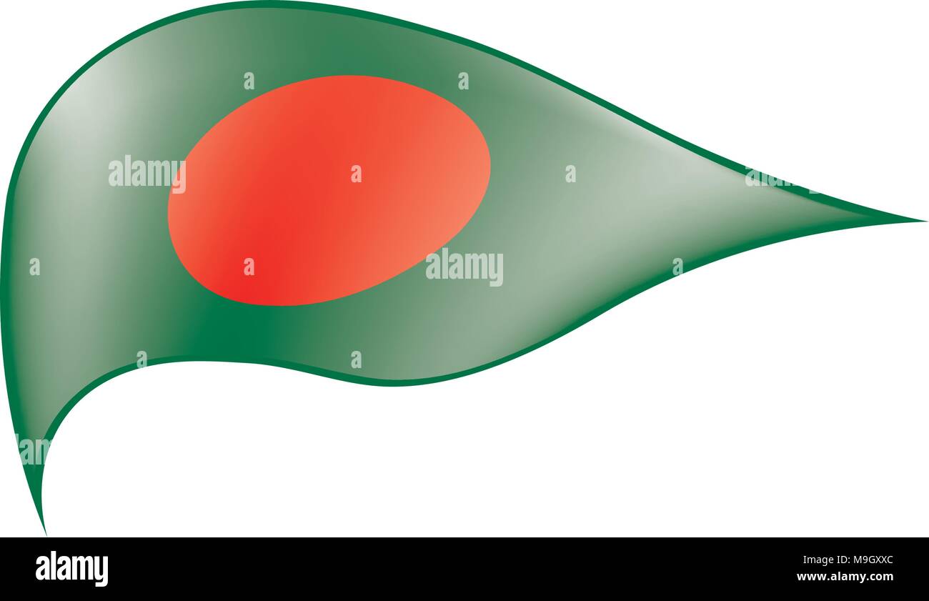 Bangladesh flag, vector illustration Stock Vector Image & Art - Alamy