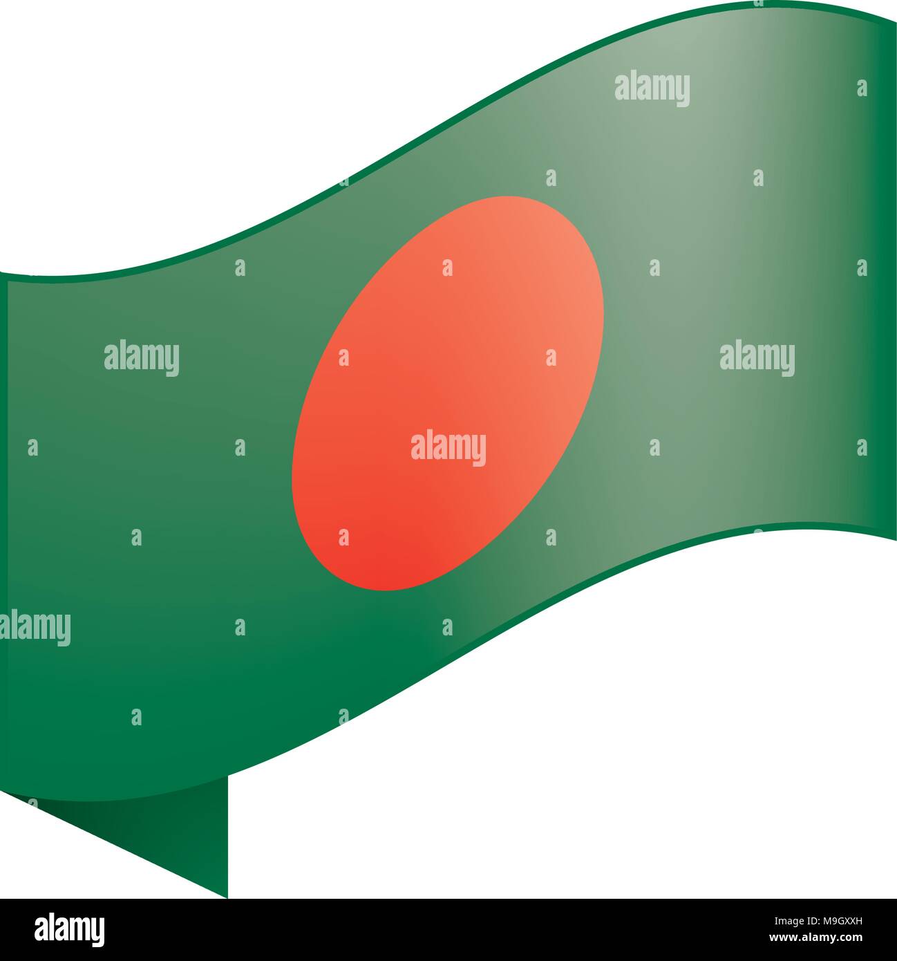 Bangladesh flag, vector illustration Stock Vector Image & Art - Alamy