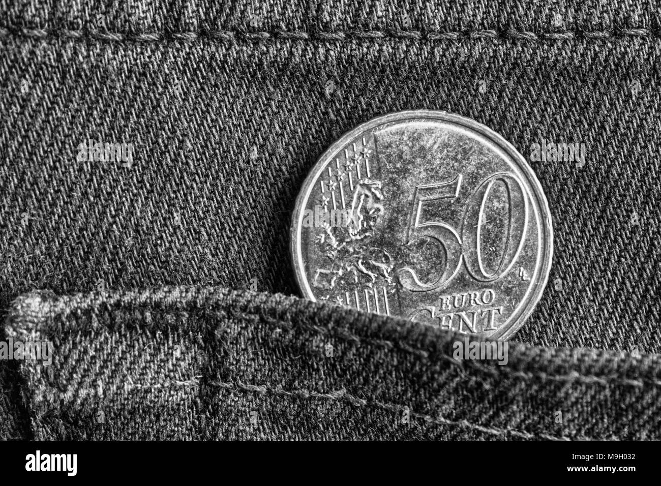 Fifty cents Black and White Stock Photos & Images - Alamy