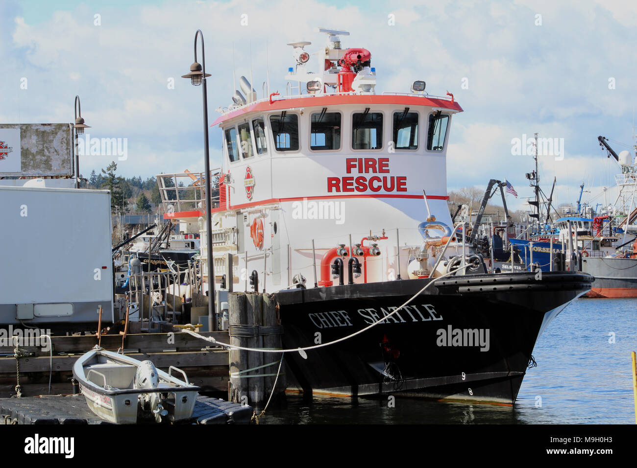 Fire Boat Rescue Boat High Resolution Stock Photography and Images - Alamy