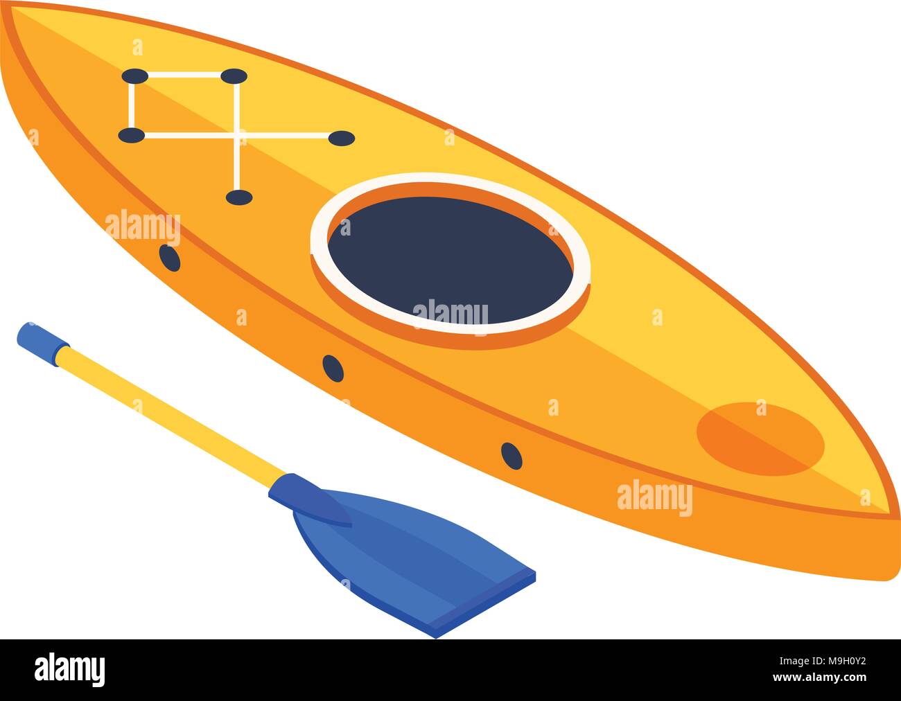 Isometric Kayak Boat Icon Stock Vector Image & Art - Alamy