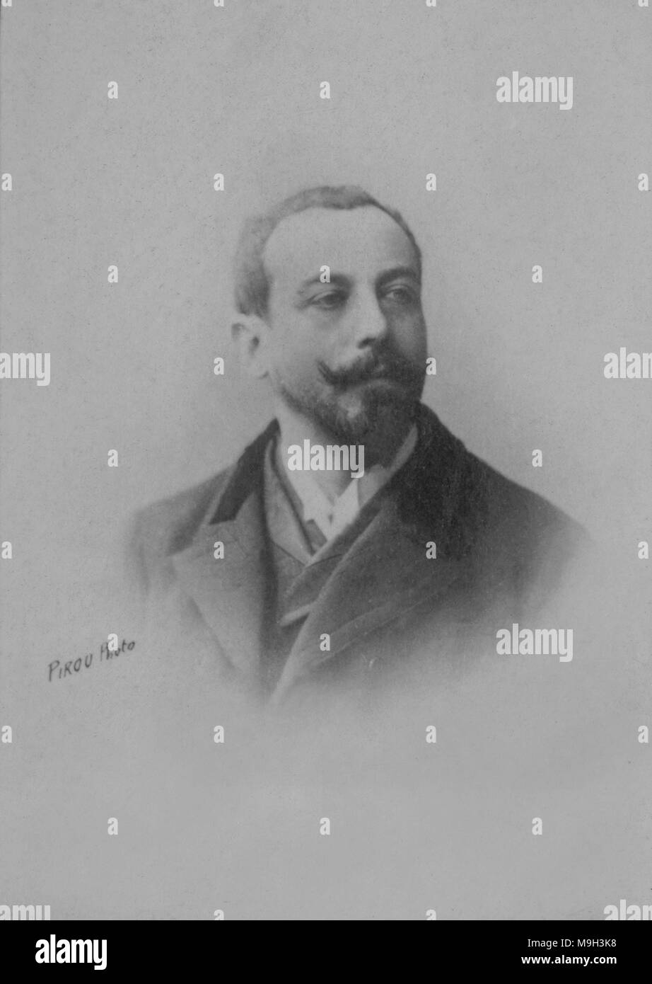 Portrait of the French painter Leon Comerre ( 1850 - 1916 ...