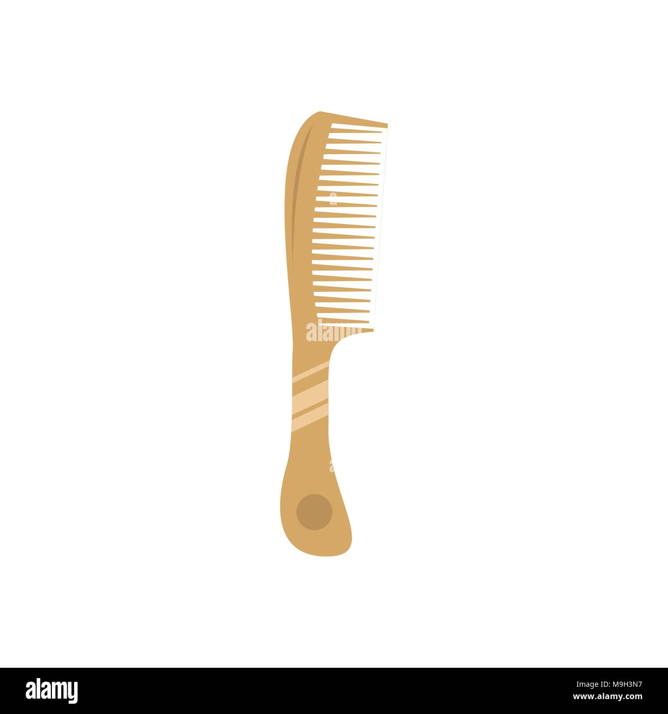 Brown Comb Vector Object Illustration Graphic Design Stock Vector Image ...