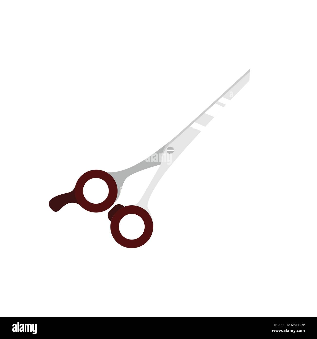 Classic Scissor Tool Vector Illustration Graphic Design Stock Vector ...