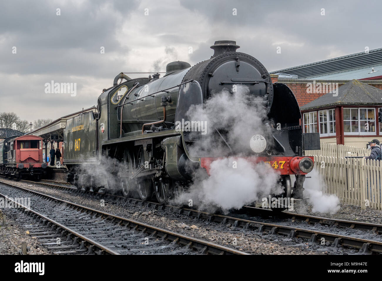 Southern railway u class steam locomotive hi-res stock photography and ...
