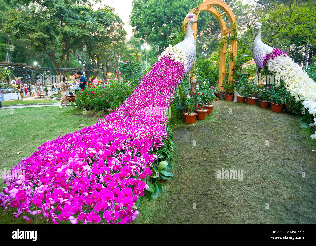 Spring Festival flower garden in lunar year to attract more tourists to ...