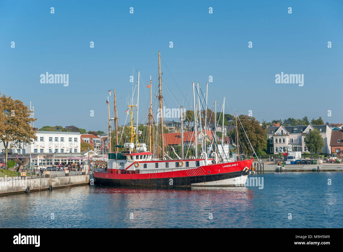 Harbor, Laboe, Baltic Sea, Schleswig-Holstein, Germany, Europe Stock ...