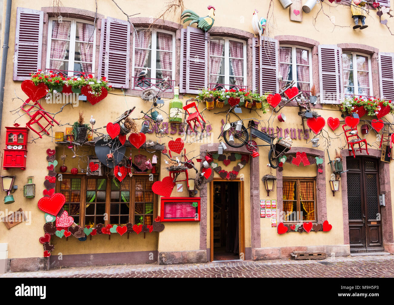 France alsace colmar restaurants hi-res stock photography and images ...