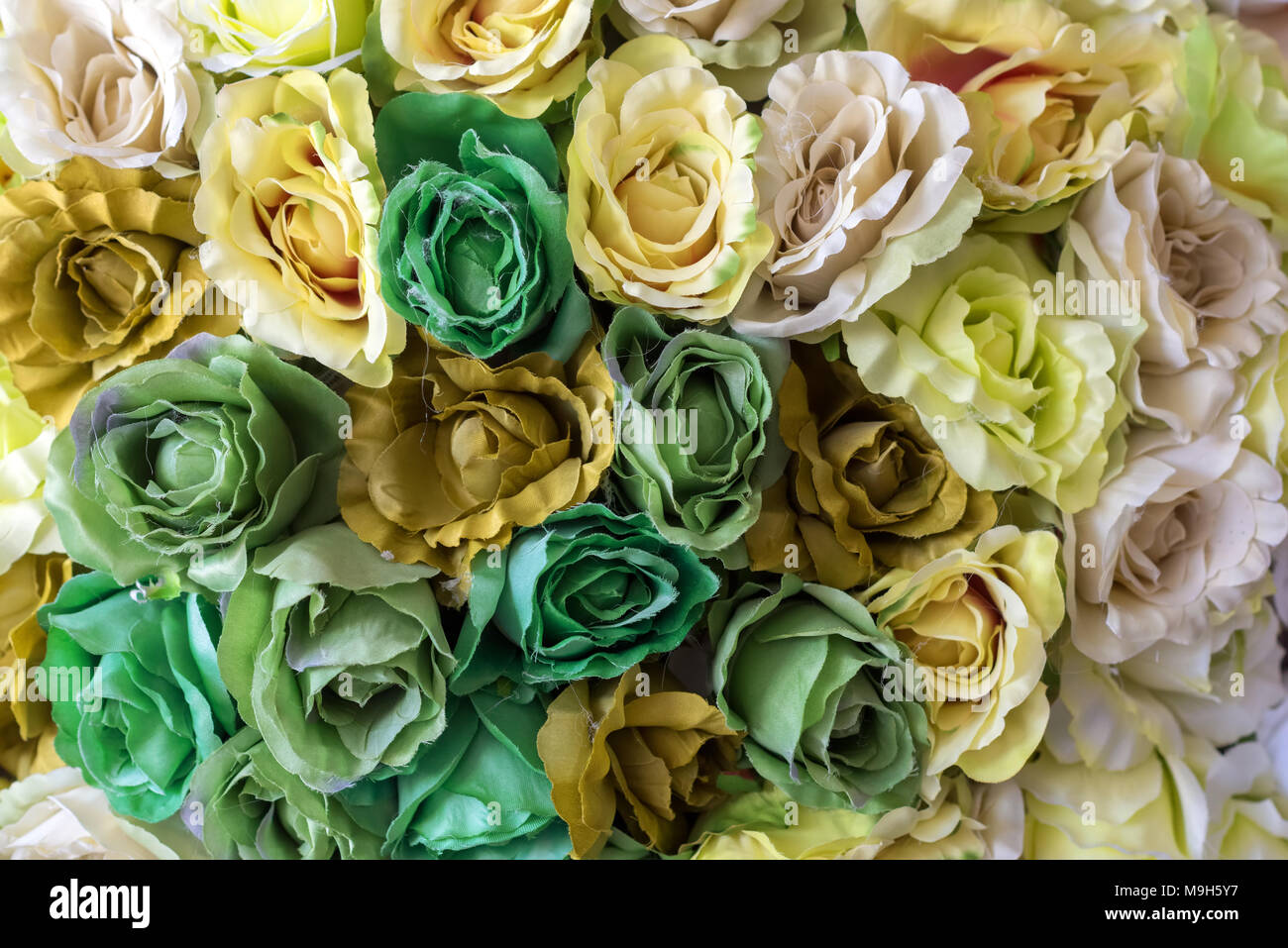 Colorful design pattern of flower texture and background Stock Photo ...