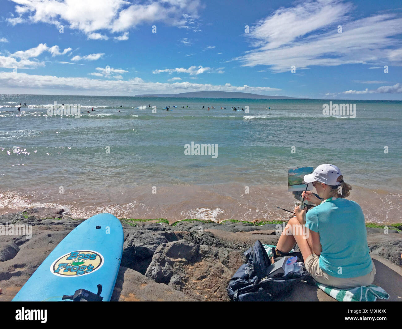 Maui beach hi-res stock photography and images - Alamy