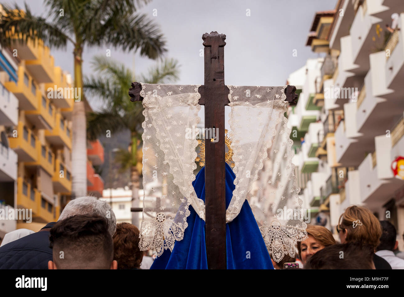 Procession of the virgin mary hi-res stock photography and images - Alamy