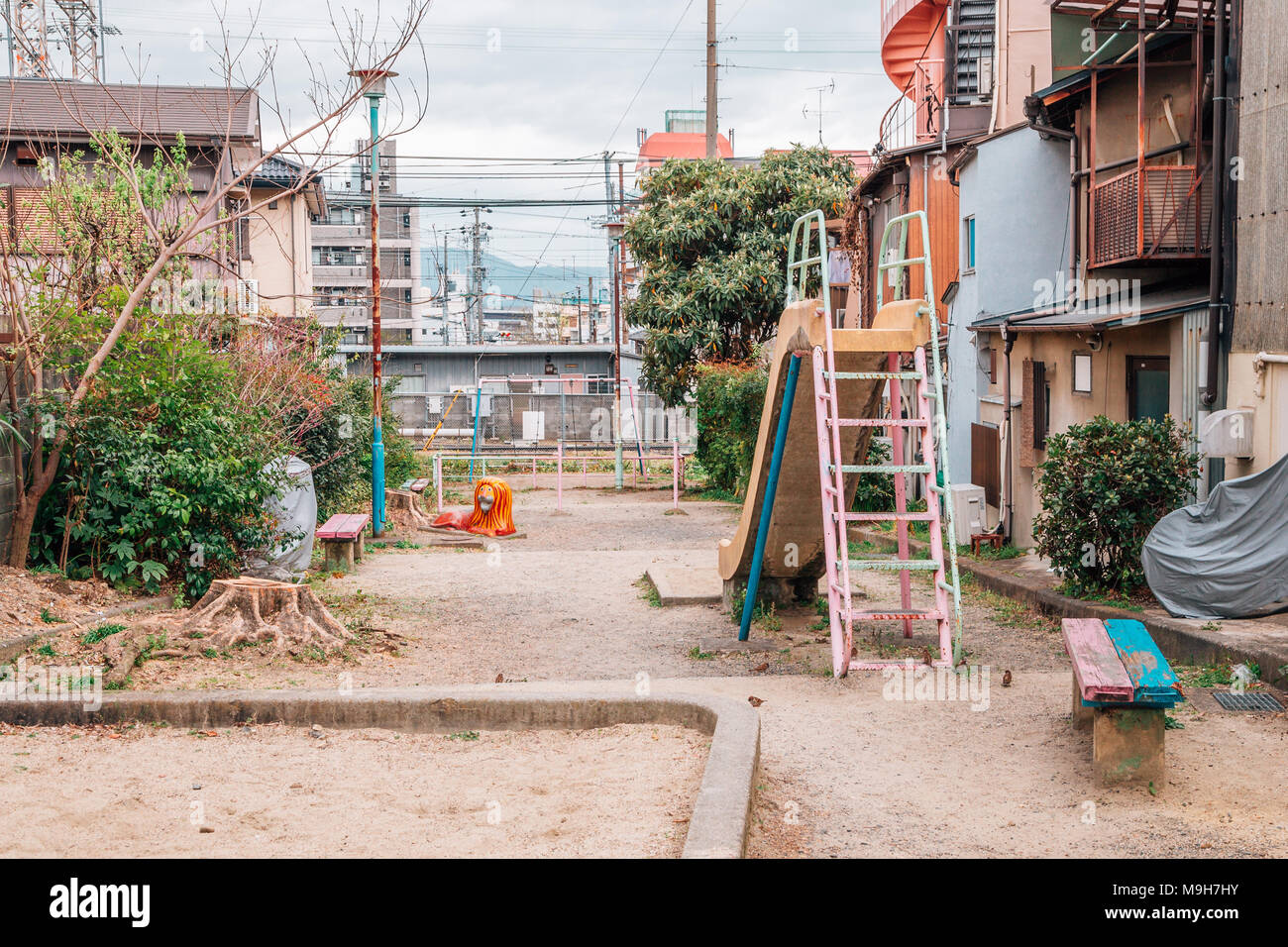 Playground school japan hi-res stock photography and images - Alamy