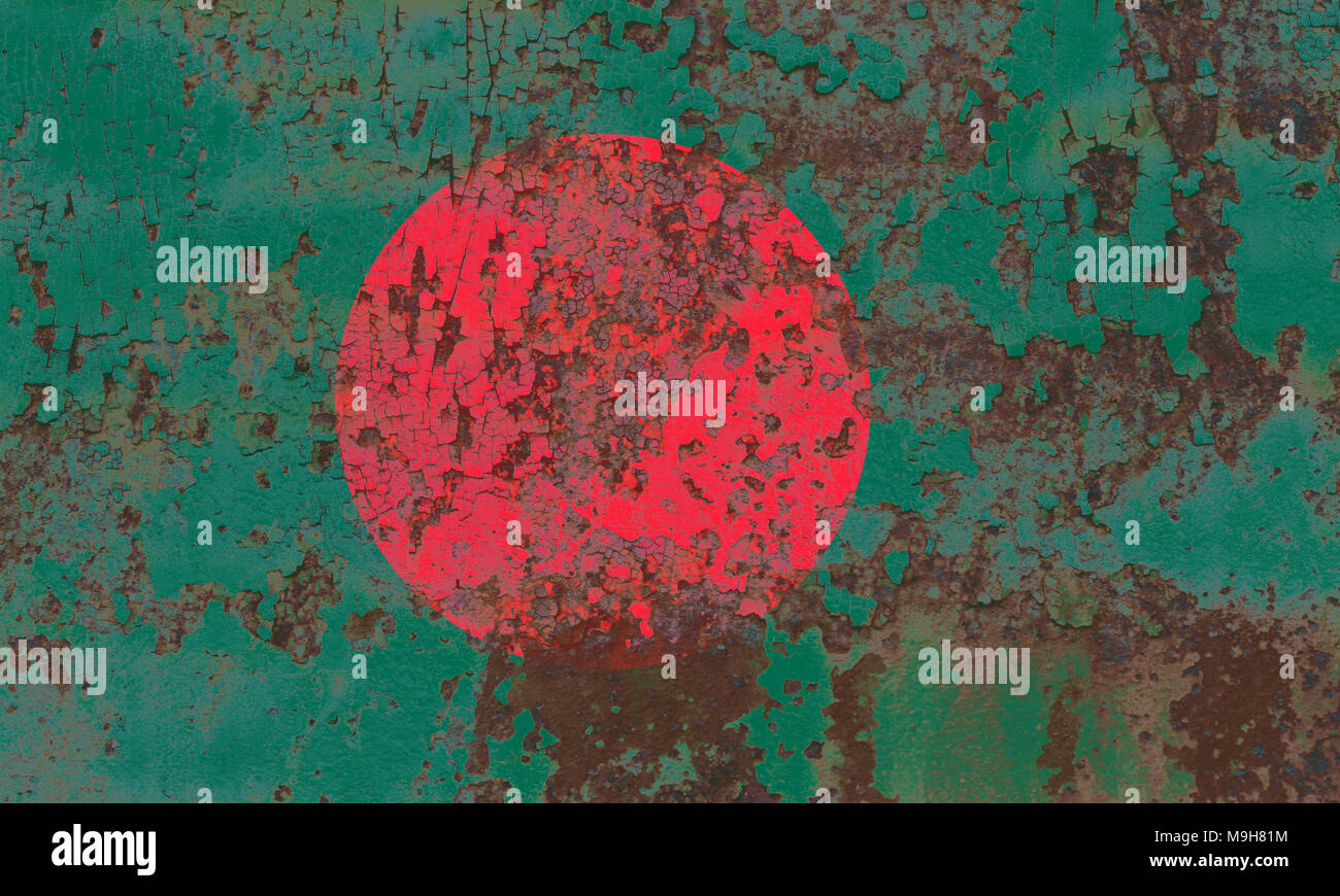 Bangladesh grunge flag hi-res stock photography and images - Alamy