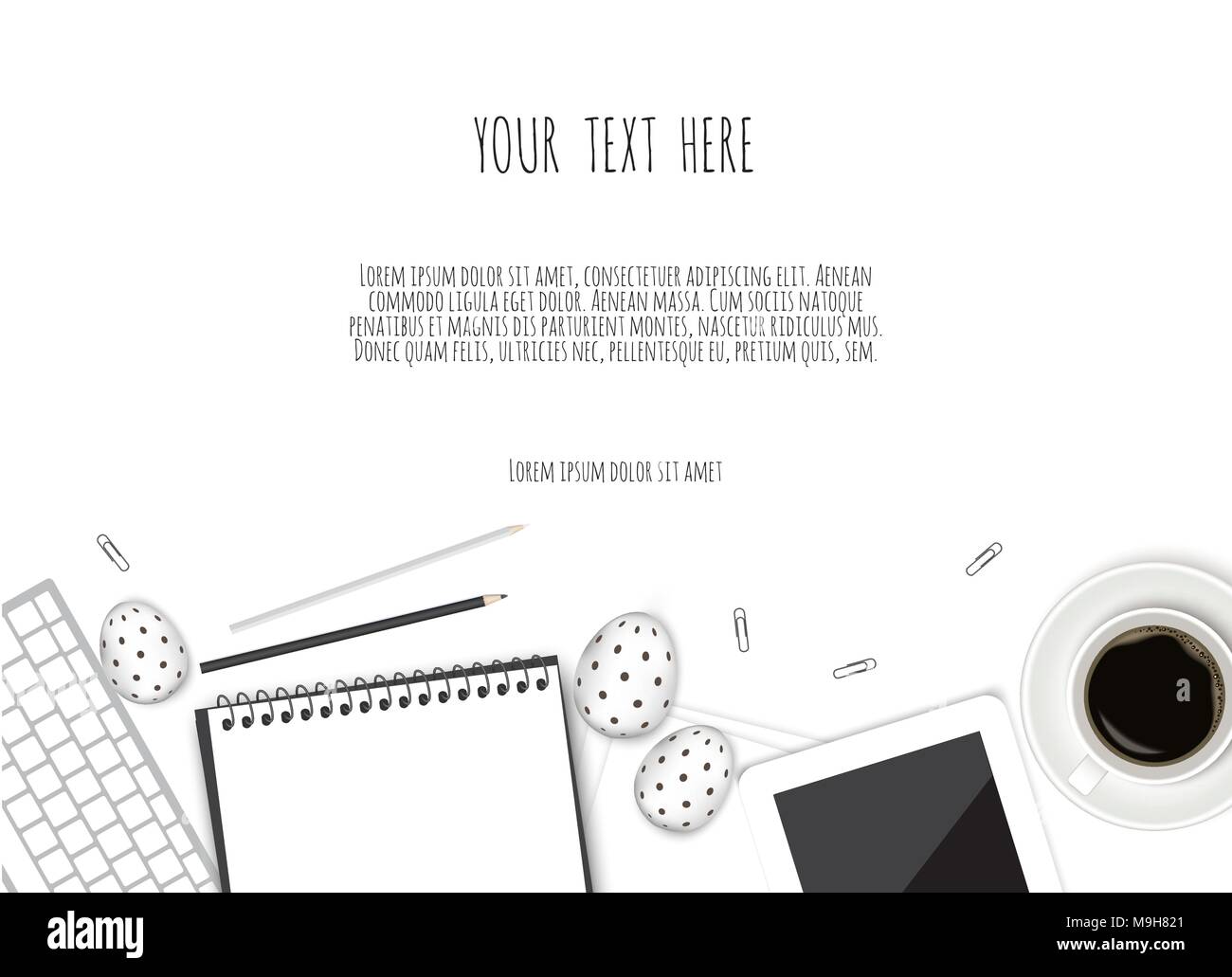 Blue wood table top Stock Vector Images - Alamy