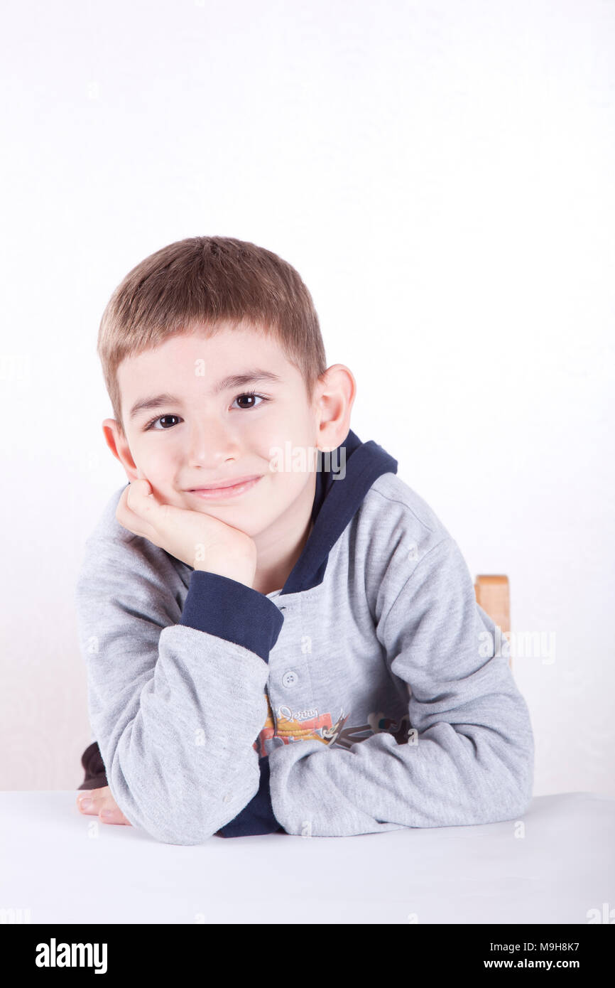 Elementary Student Portrait Stock Photo - Alamy