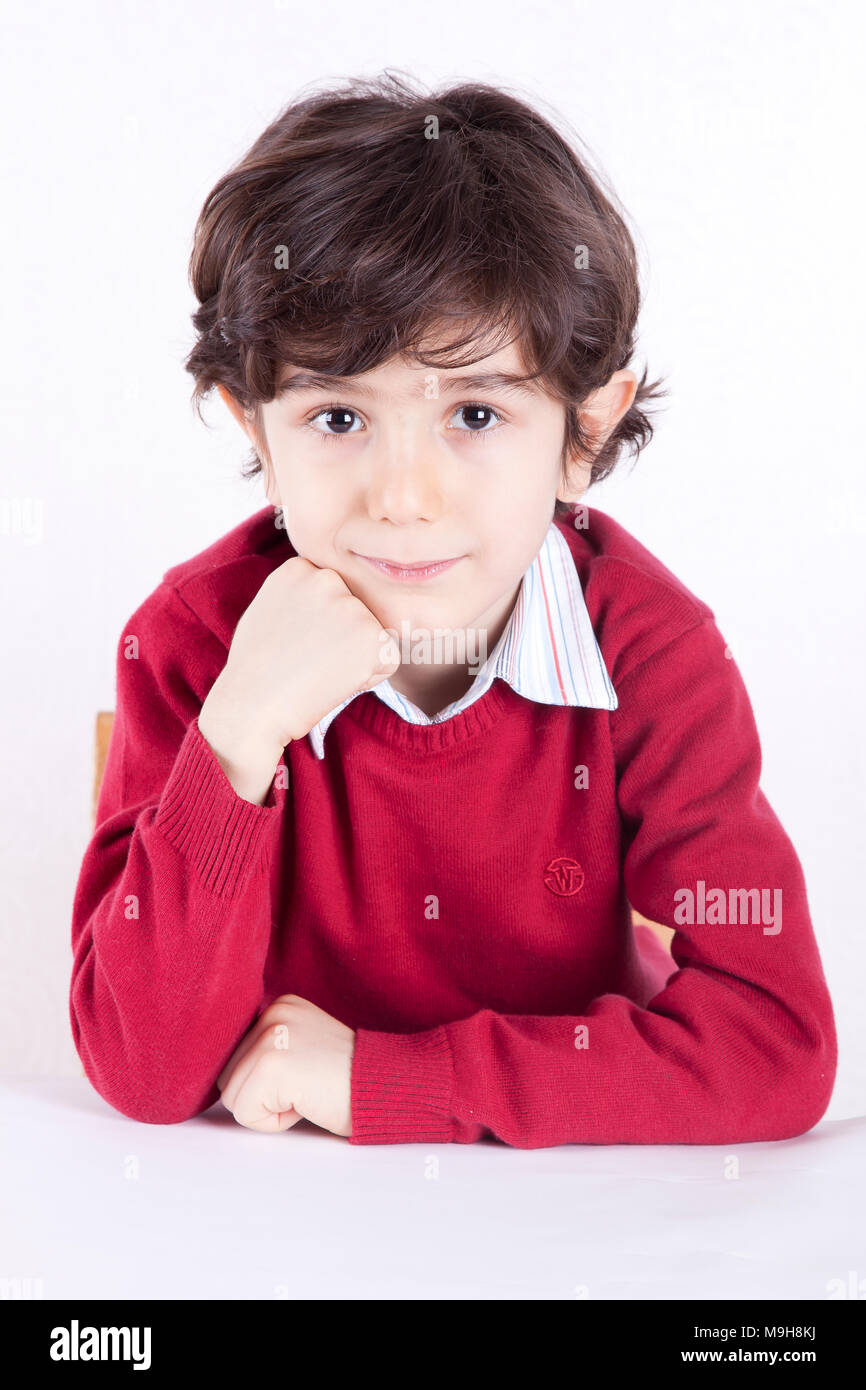 Elementary Student Portrait Stock Photo - Alamy