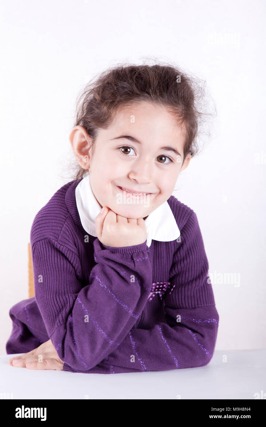 Elementary Student Portrait Stock Photo - Alamy