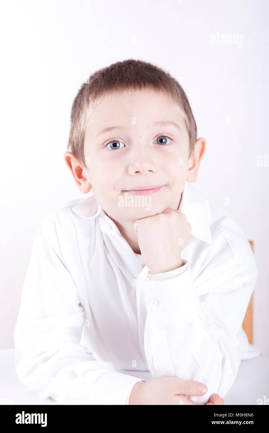 Elementary Student Portrait Stock Photo - Alamy