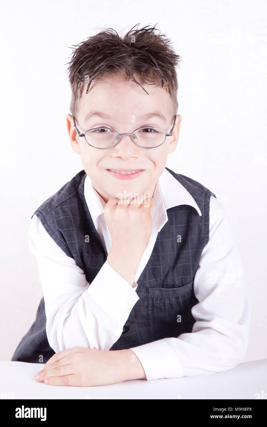Elementary Student Portrait Stock Photo - Alamy