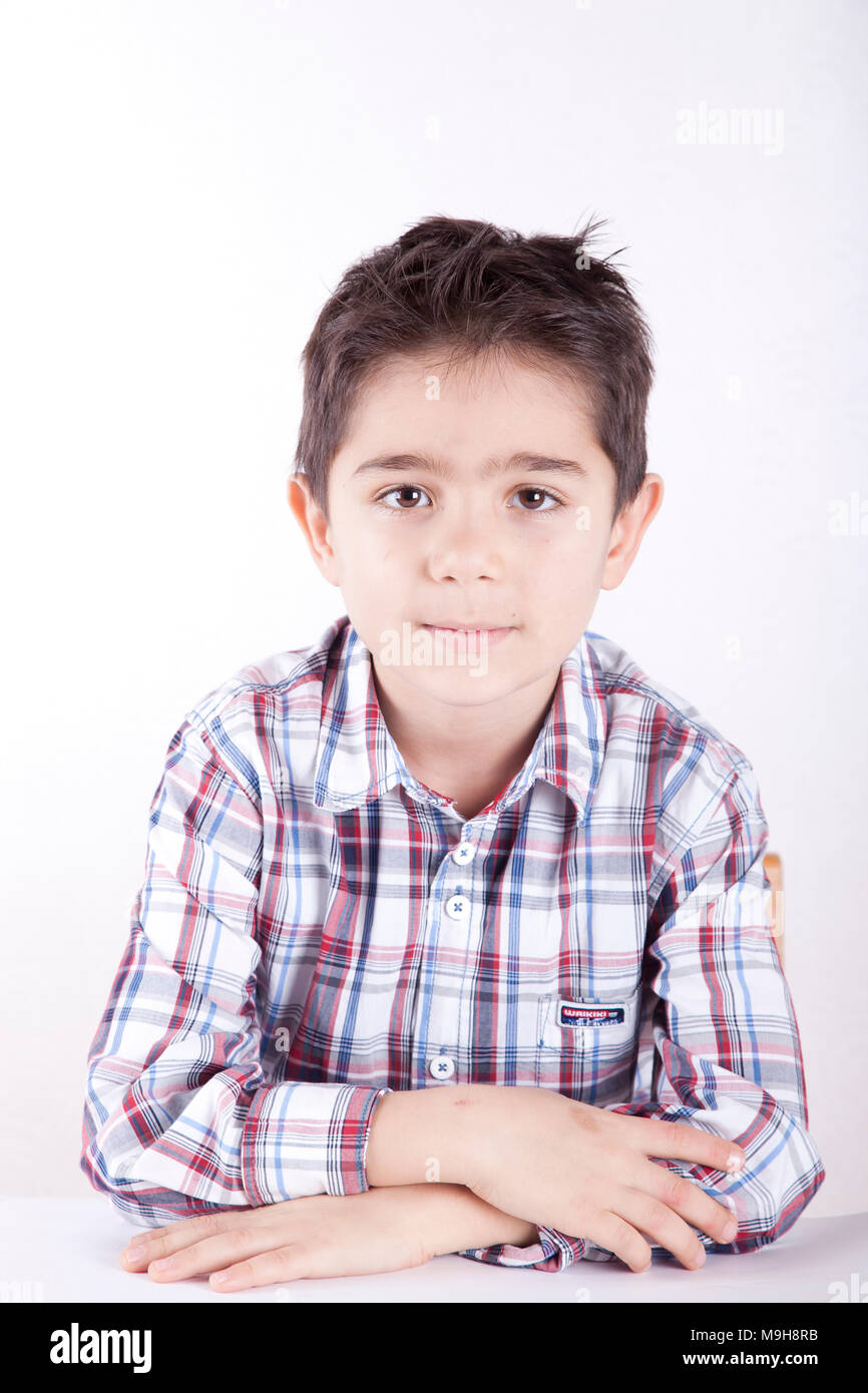 Elementary Student Portrait Stock Photo - Alamy