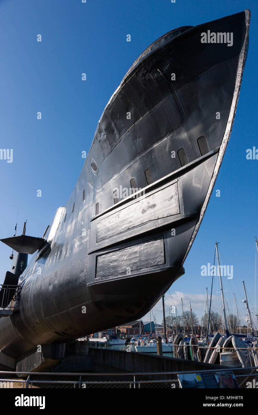 HMS Alliance, a Royal Navy A-class, Amphion-class or Acheron-class ...
