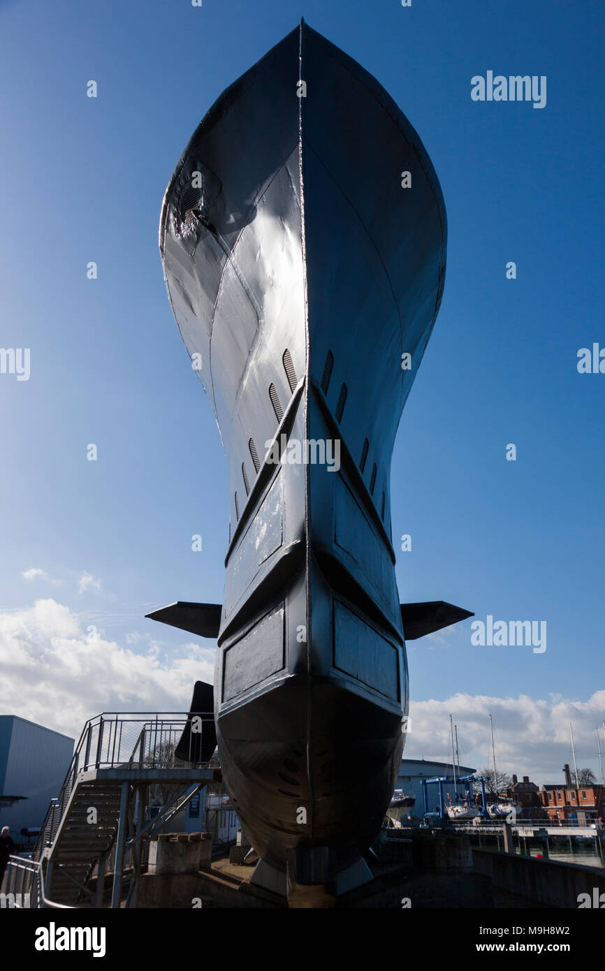 HMS Alliance, a Royal Navy A-class, Amphion-class or Acheron-class ...
