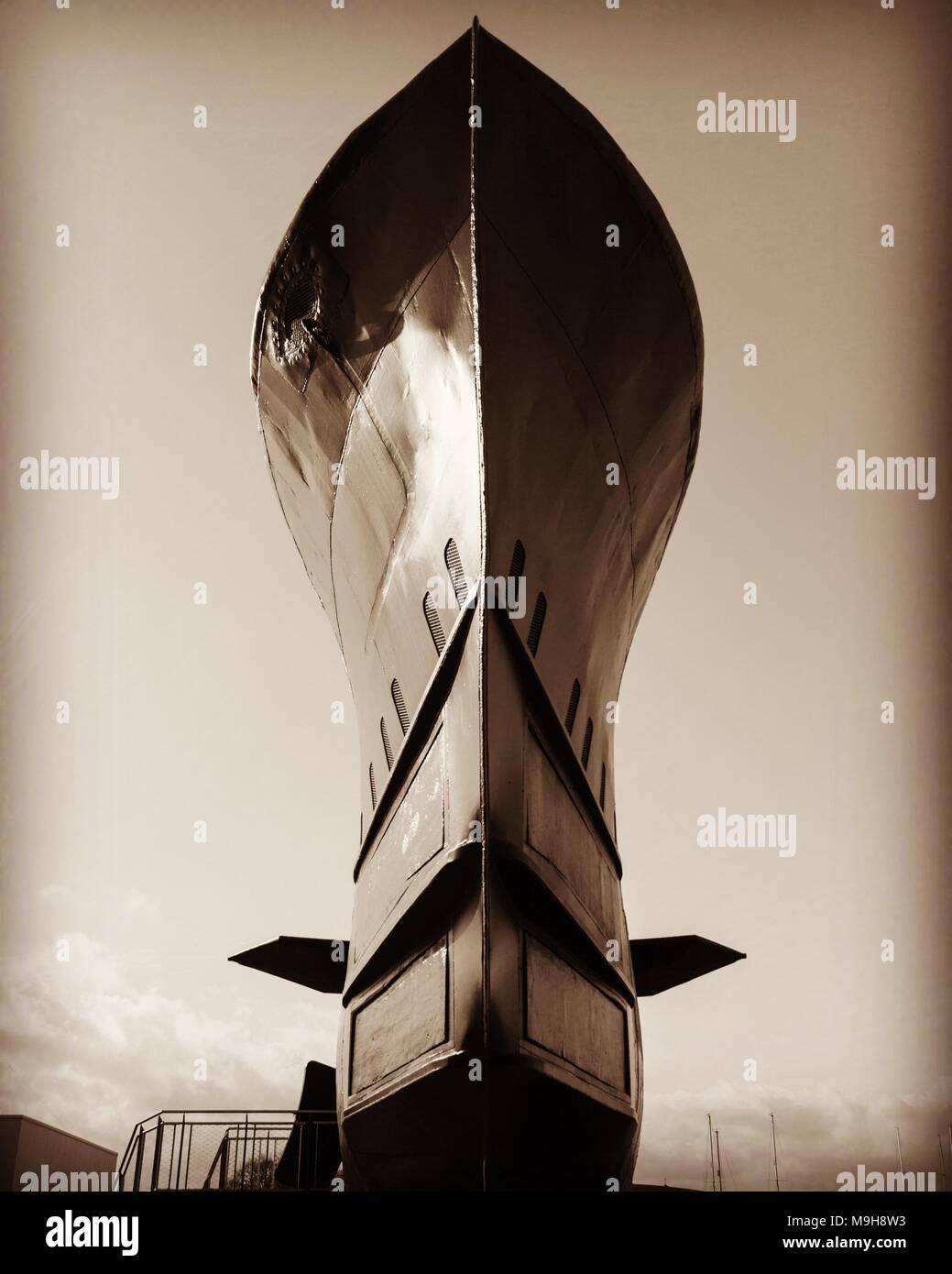 HMS Alliance, a Royal Navy A-class, Amphion-class or Acheron-class ...