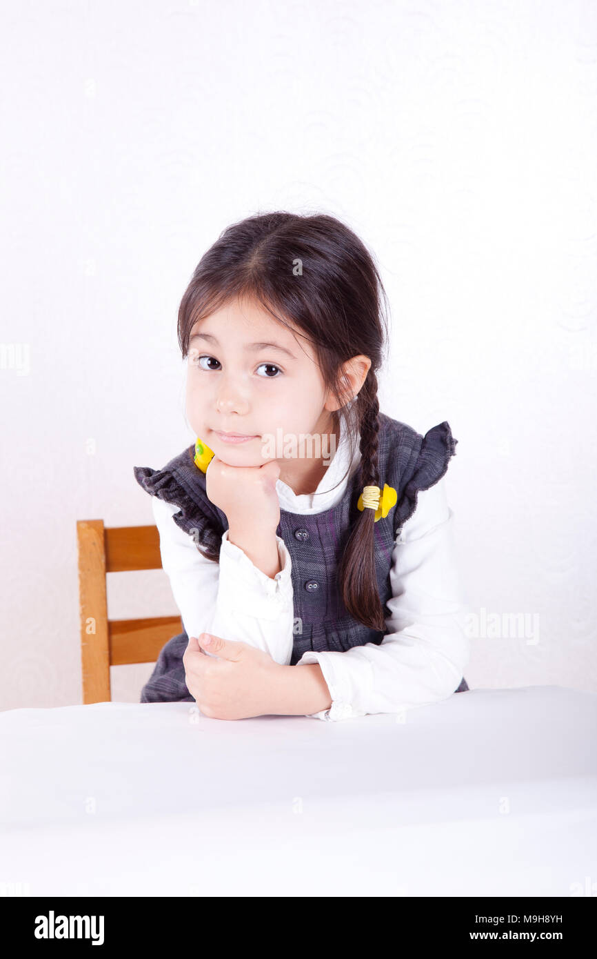 Elementary Student Portrait Stock Photo - Alamy