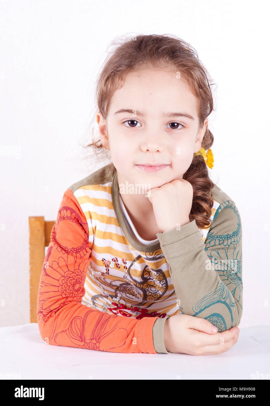Elementary Student Portrait Stock Photo - Alamy