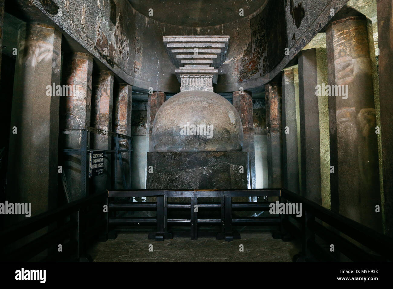 Ajanta Caves UNESCO World Heritage Site in India Stock Photo - Alamy