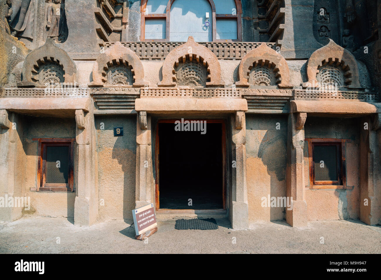 Ajanta Caves UNESCO World Heritage Site in India Stock Photo - Alamy