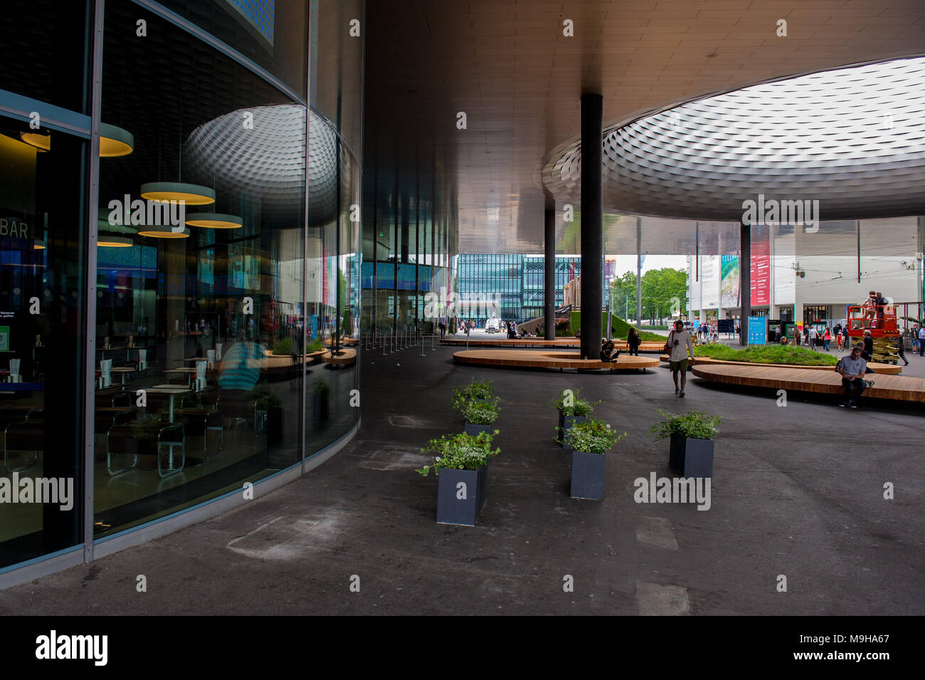Exhibition hall art basel hi-res stock photography and images - Alamy