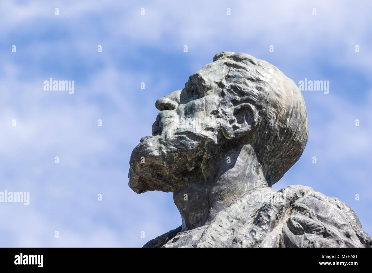 statue of Ferdinand Magellan, famous Portuguese explorer, in city ...