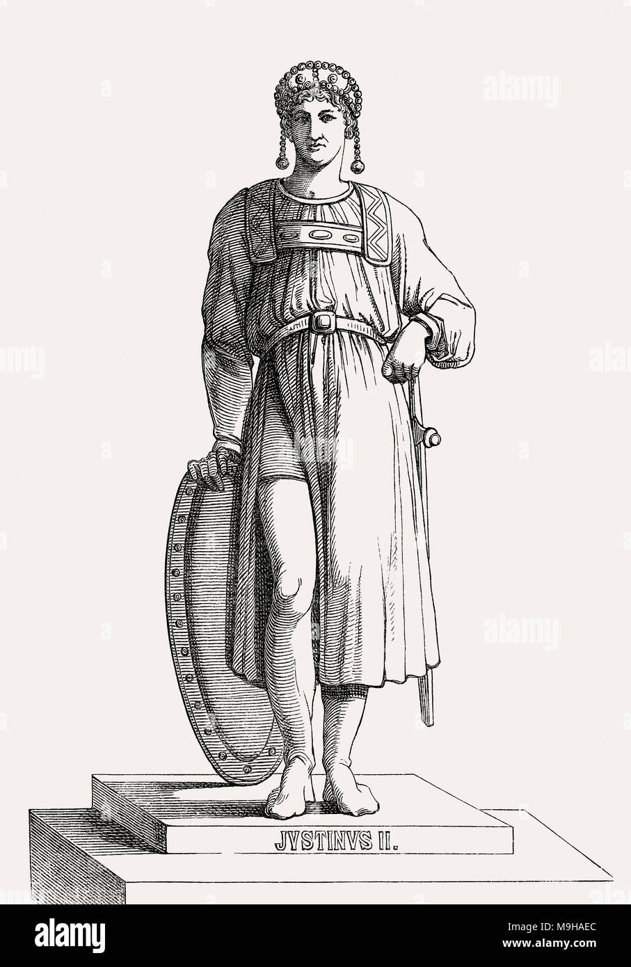 Roman emperor justin ii hi-res stock photography and images - Alamy