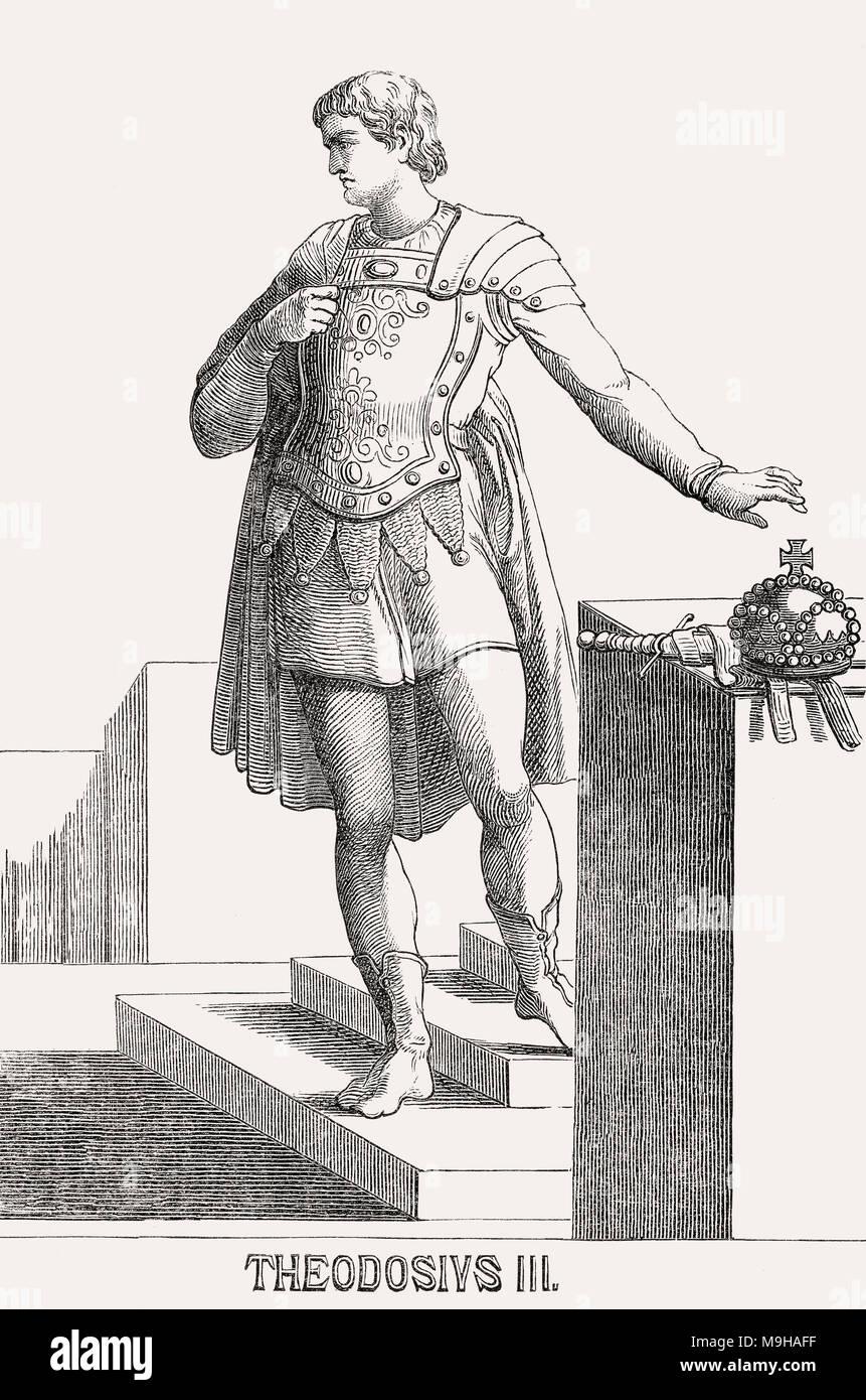 Byzantine emperor theodosius iii hi-res stock photography and images ...