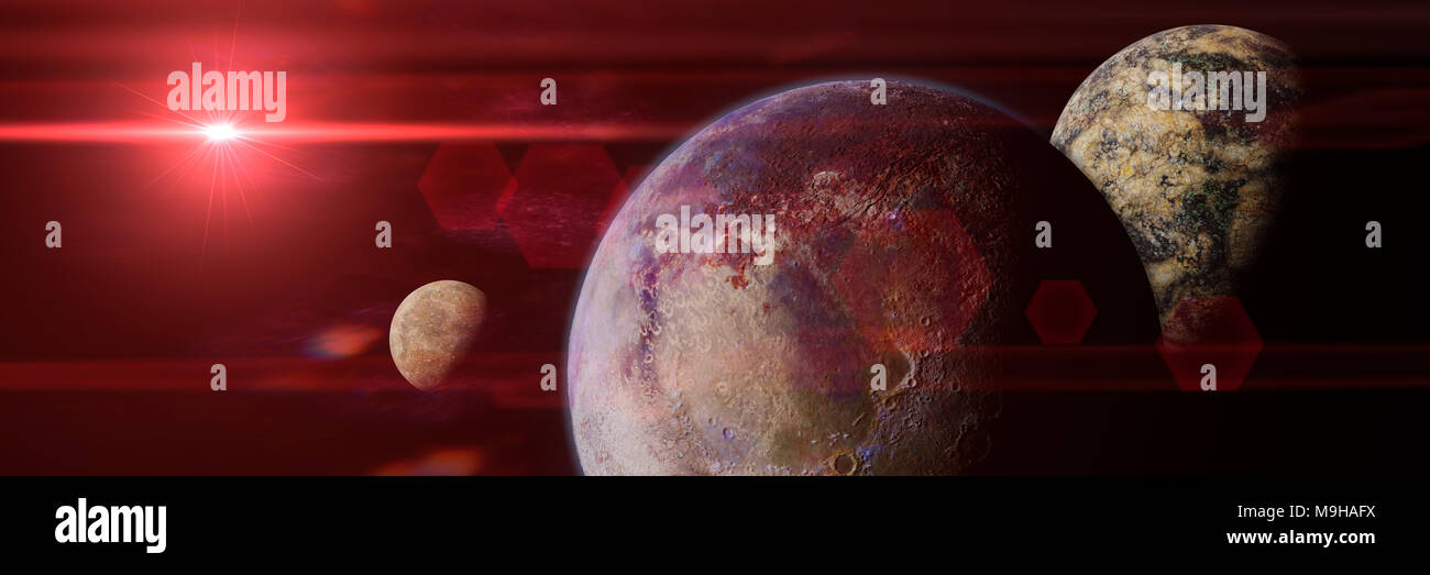 Red exoplanet hi-res stock photography and images - Alamy