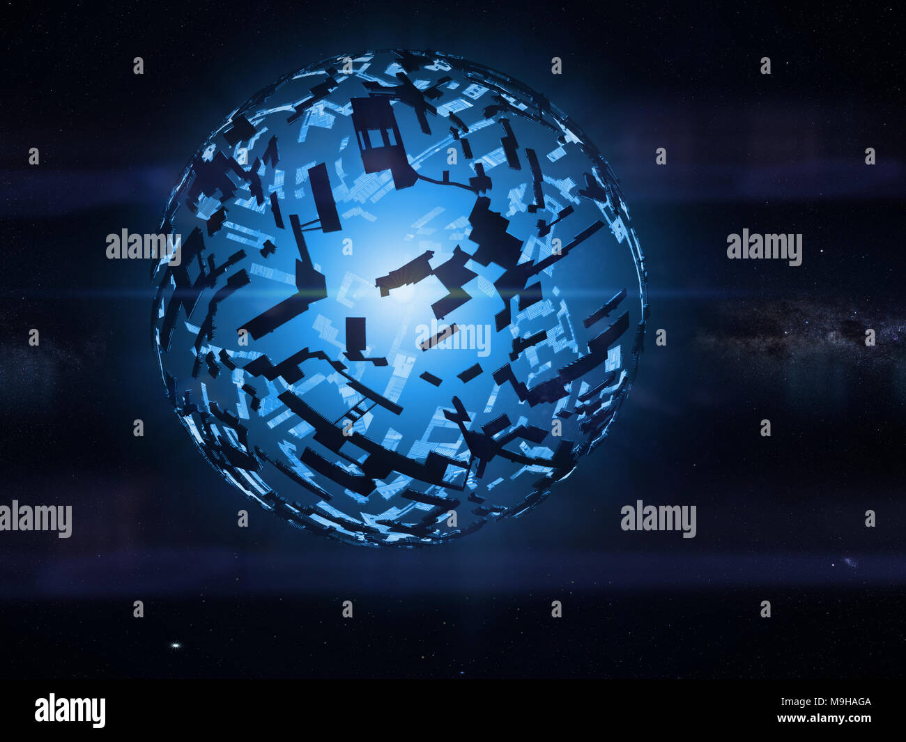 Dyson sphere space hi-res stock photography and images - Alamy