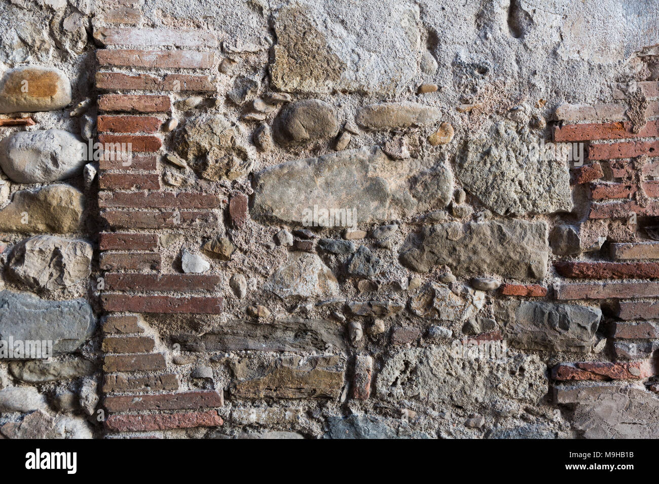 Old damaged stone wall surface texture Stock Photo - Alamy
