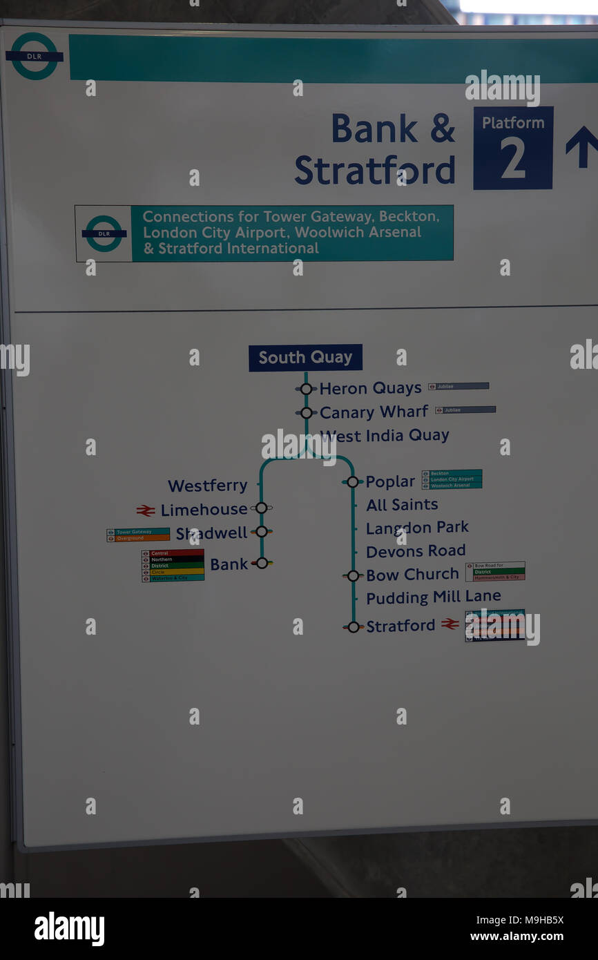 Bank & Stratford underground map Stock Photo - Alamy