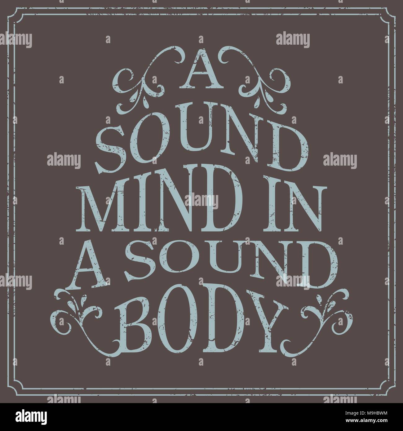 Typographic Designed English Sayings in Vintage Posters ...