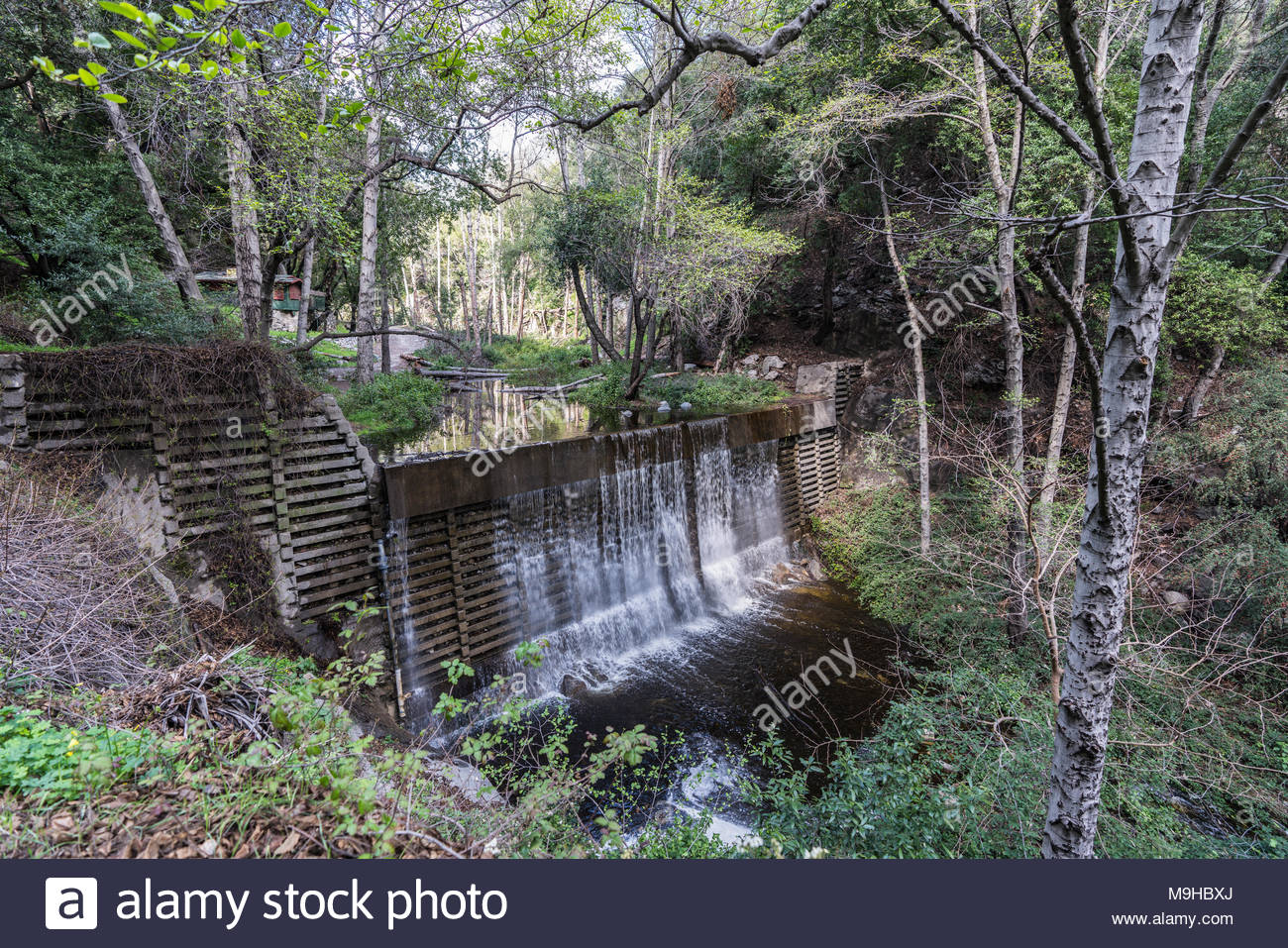 Dam River Water Structure Stock Photos & Dam River Water Structure ...
