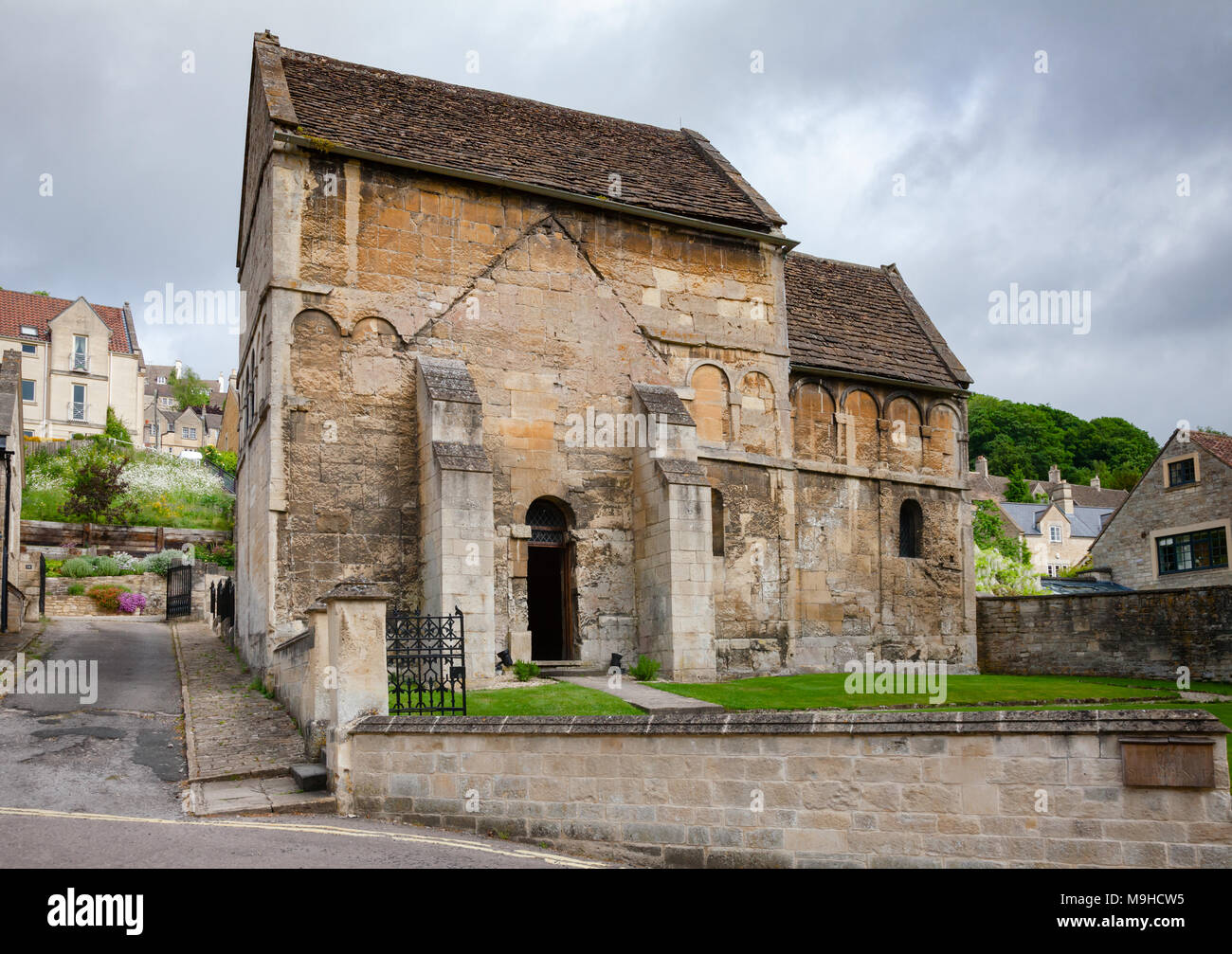 St Laurence's Church in Bradford on Avon, one of very few surviving ...