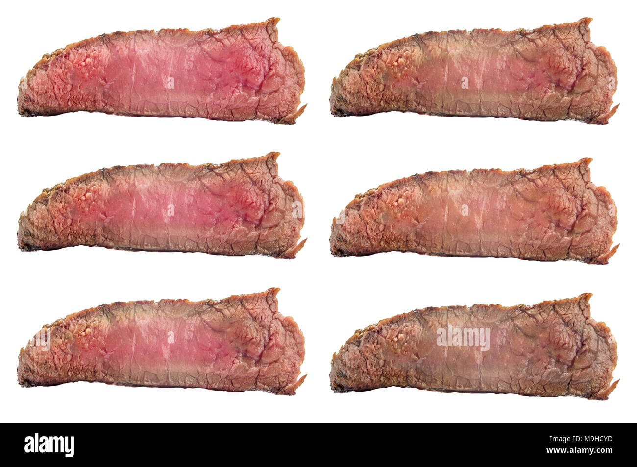 Raw steaks frying degrees: rare, blue, medium, medium rare, medium well ...