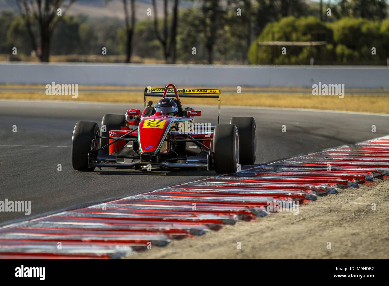 Formula 3 racing from Winton Raceway Victoria Australia Stock Photo - Alamy